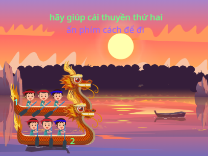 cuộc đua thuyền | Codekitten.vn